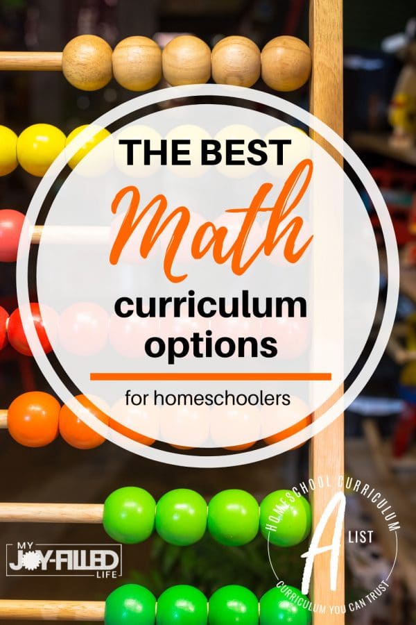 The Best Math Curriculum Options for Homeschoolers