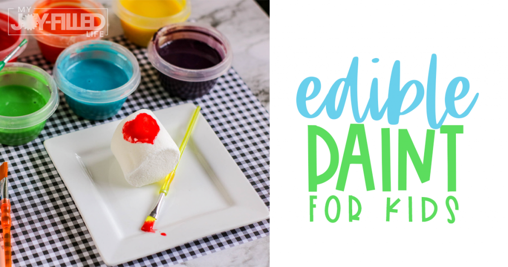 Edible Paint for Kids - My Joy-Filled Life