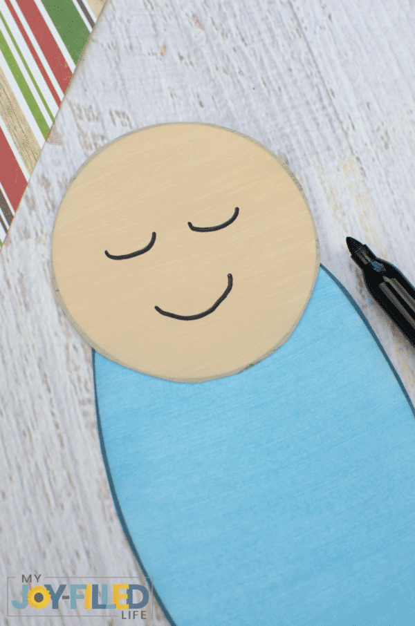 Baby Jesus in the Manger Craft for Kids - My Joy-Filled Life