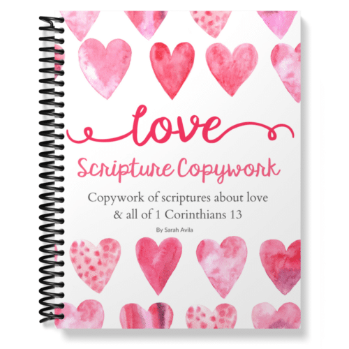 Love Scripture Copywork - My Joy-Filled Life