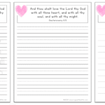 Love Scripture Copywork - My Joy-Filled Life