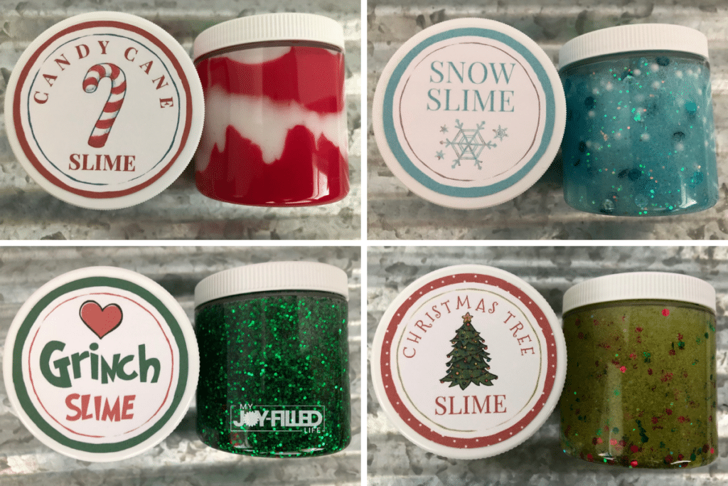 Fun & Festive Christmas Slime Recipes - My Joy-Filled Life
