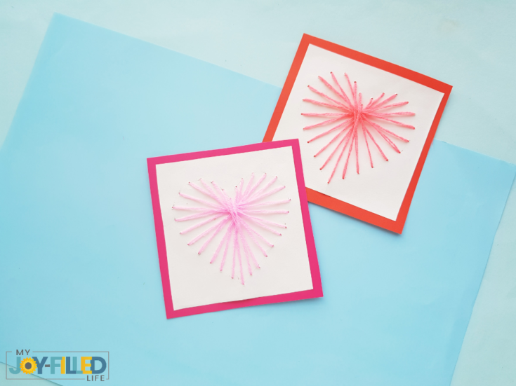 Heart String Art Craft {Perfect for Valentines Day} - My Joy-Filled Life