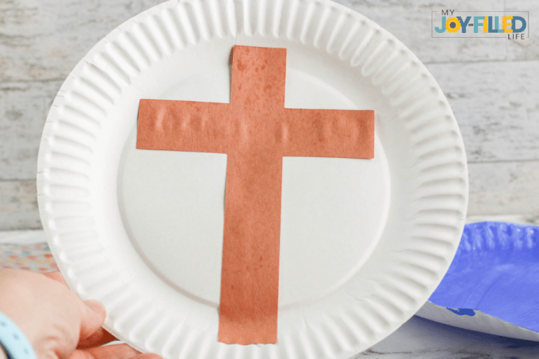 Paper Plate Resurrection Craft for Easter - My Joy-Filled Life