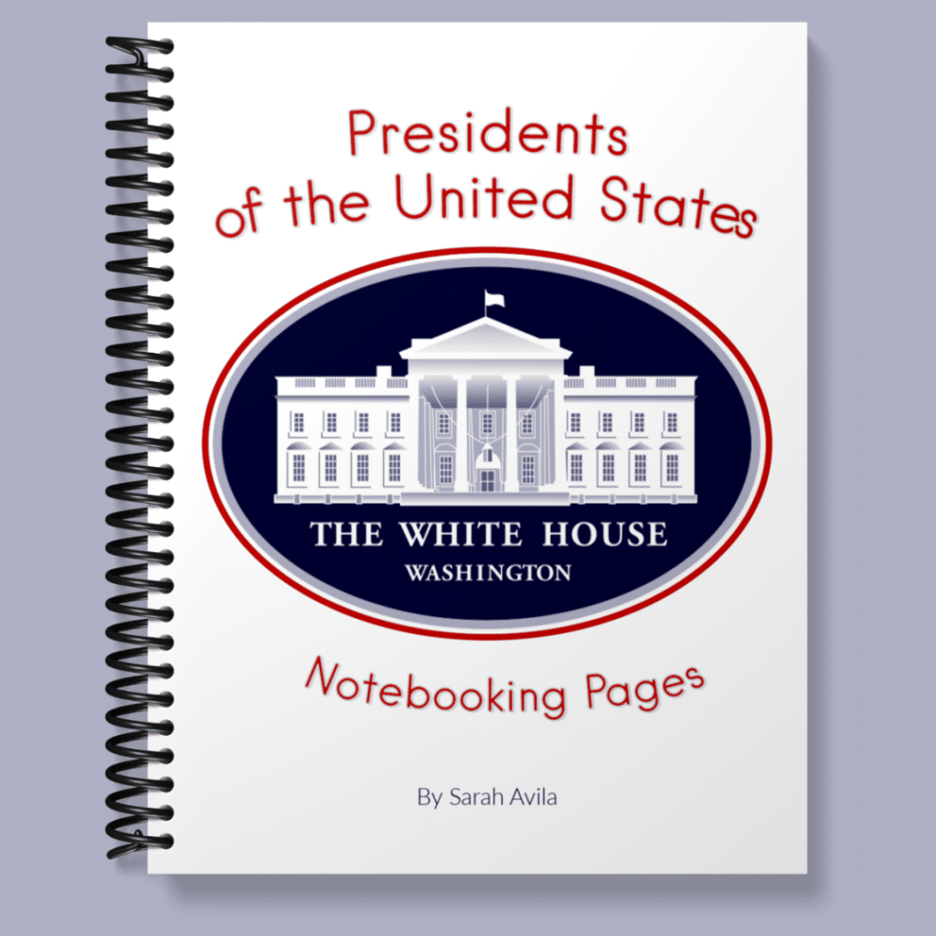 United States Presidents Notebooking Pages - My Joy-Filled Life
