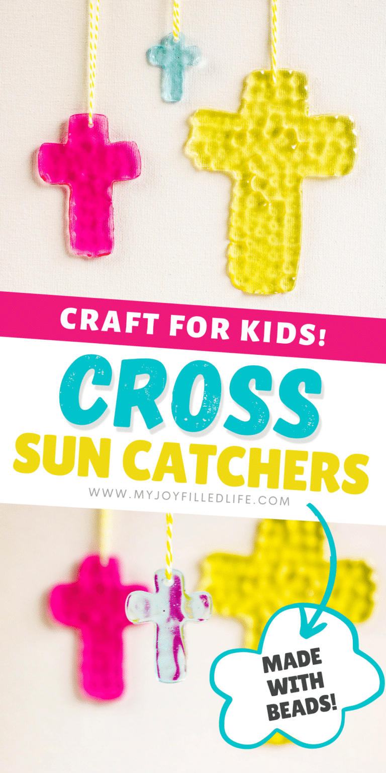 Beautiful Easter Cross Craft: Suncatchers - My Joy-Filled Life