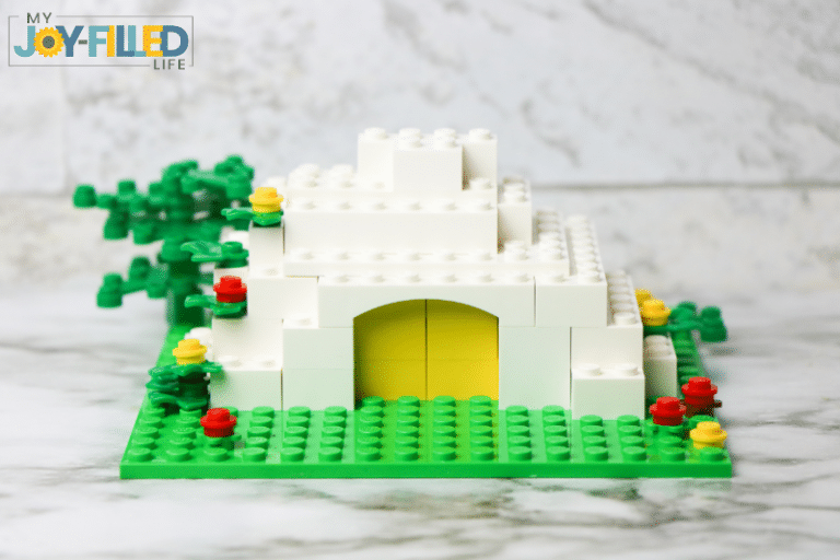 LEGO Easter Tomb Activity for Kids - My Joy-Filled Life