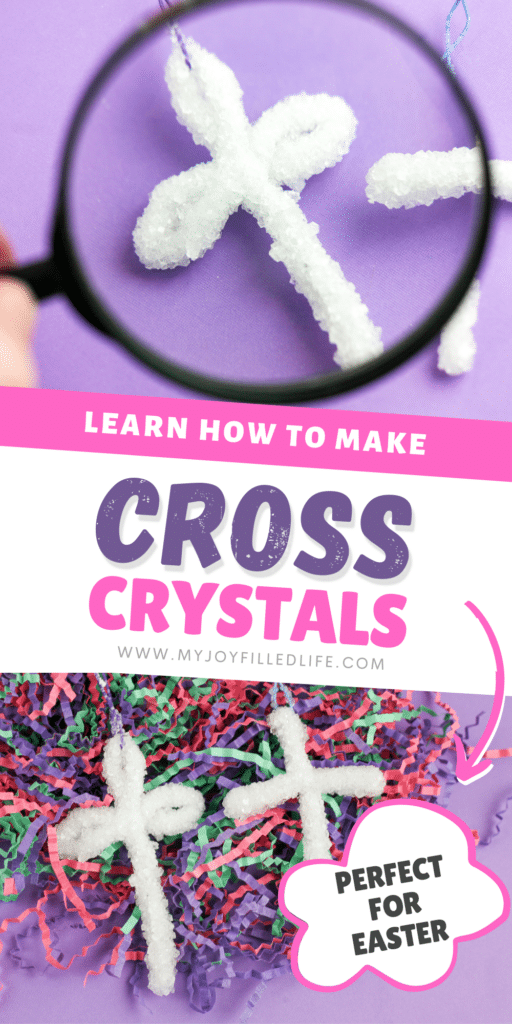 How to Make Crystal Crosses for Easter - My Joy-Filled Life