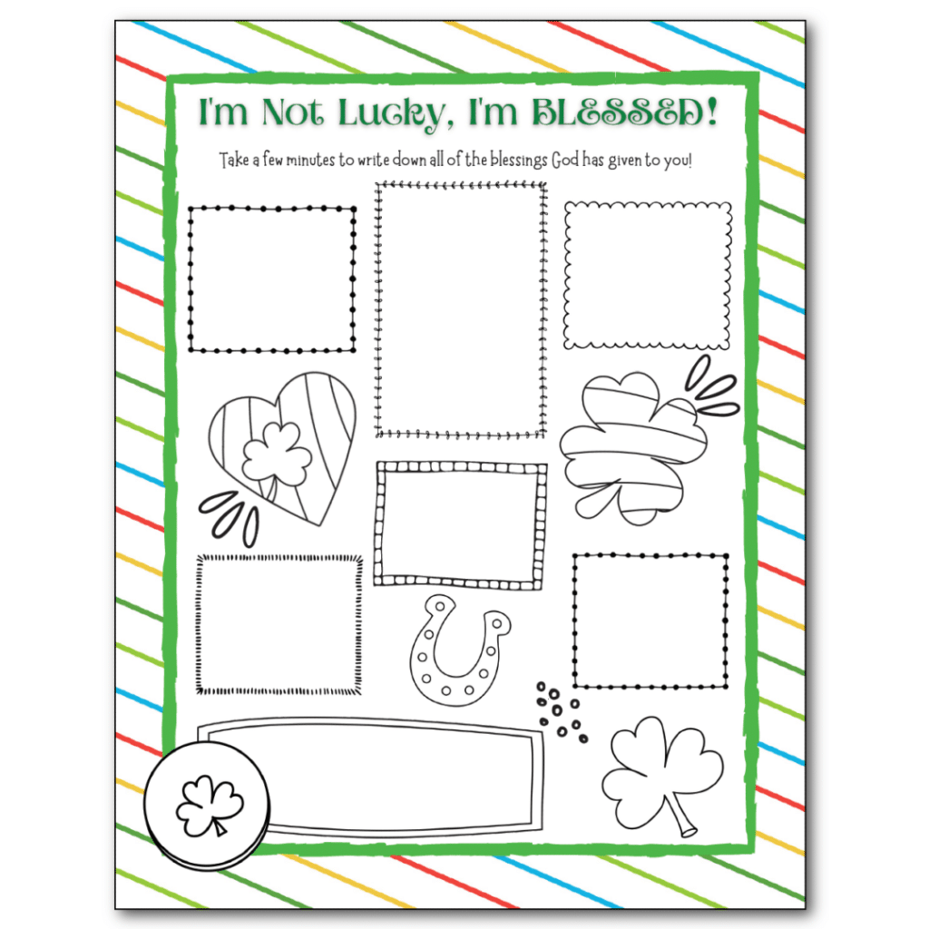 I'm Blessed Journal Page - My Joy-Filled Life