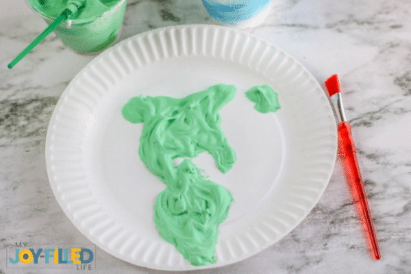 Earth Craft for Kids: Puffy Paint Earth - My Joy-Filled Life