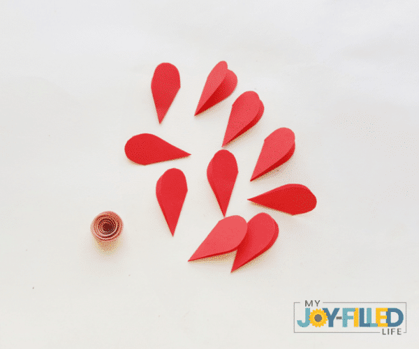 Paper Heart Flowers Craft for Kids - My Joy-Filled Life