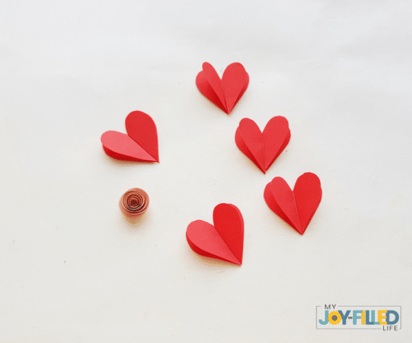 Paper Heart Flowers Craft for Kids - My Joy-Filled Life