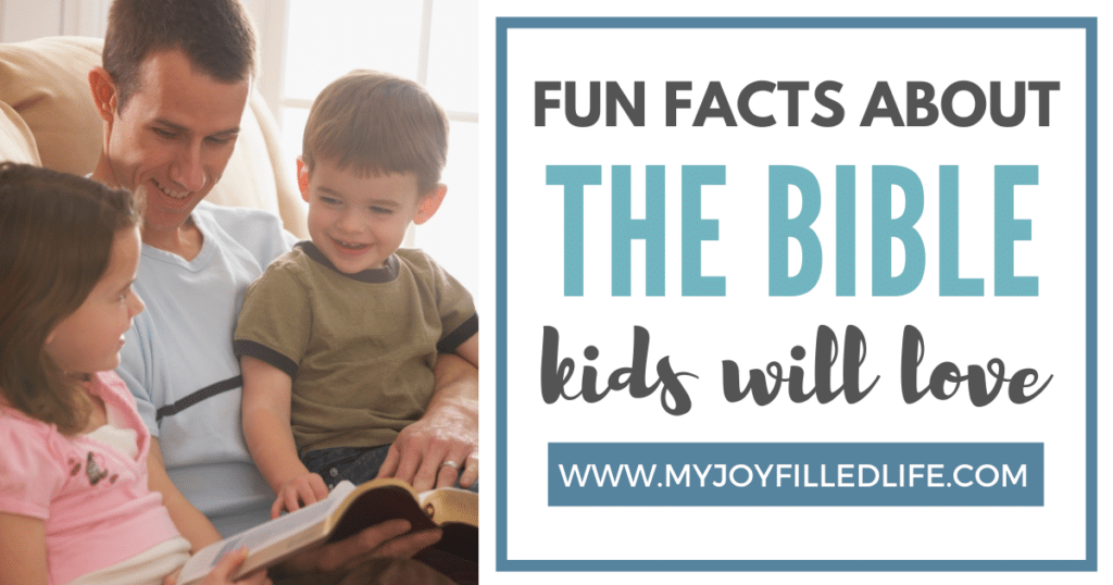 Bible Facts FB - My Joy-Filled Life