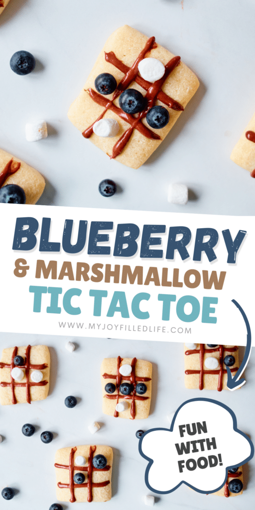Blueberry Snack - Tic Tac Toe with Food! - My Joy-Filled Life