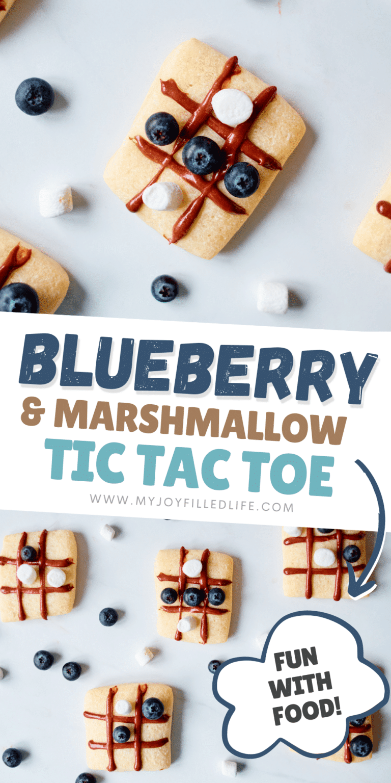 Blueberry Snack - Tic Tac Toe with Food! - My Joy-Filled Life