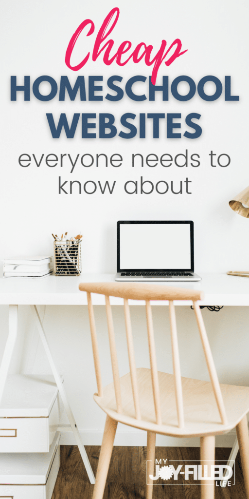 Cheap Homeschool Websites for Frugal Families - My Joy-Filled Life