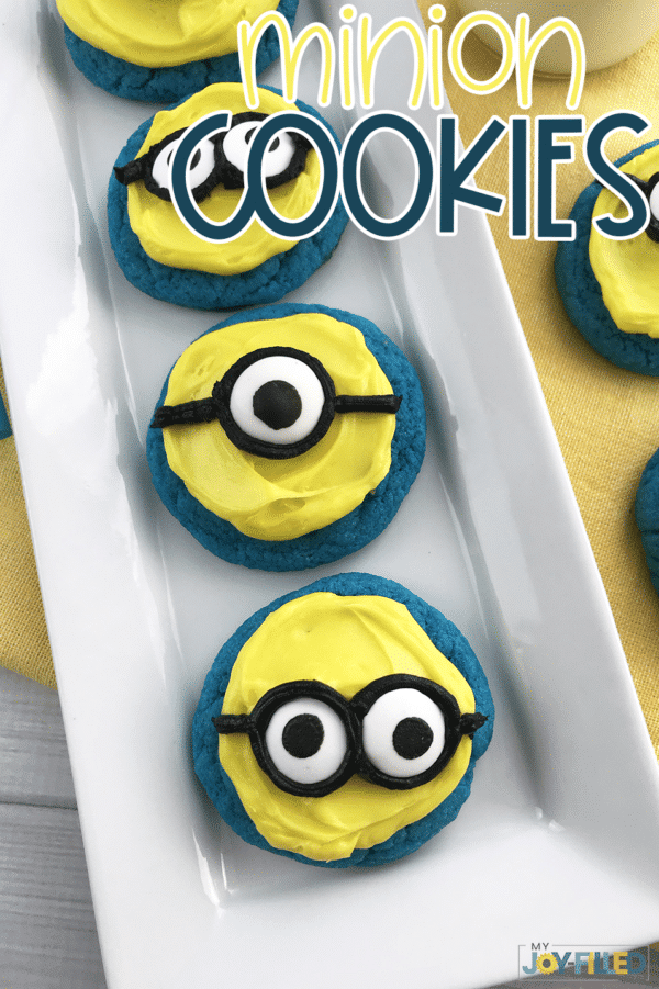 How to Make Minion Cookies - My Joy-Filled Life
