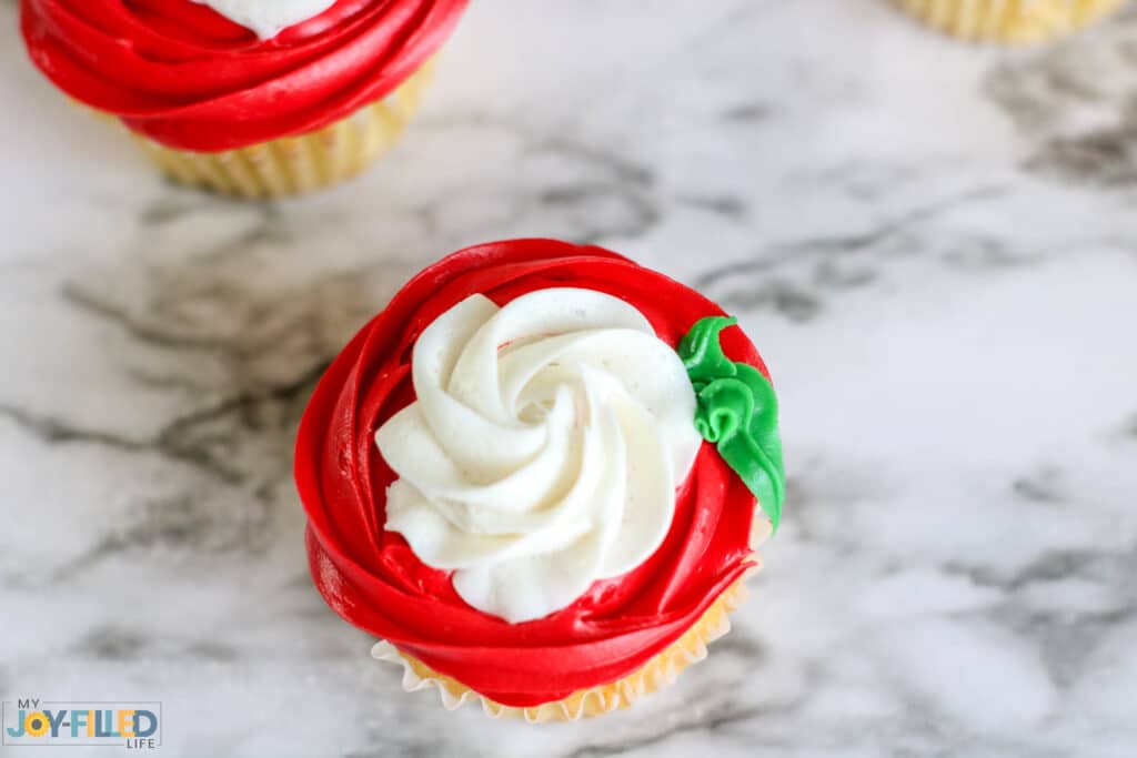 Sliced Apple Cupcakes - My Joy-Filled Life
