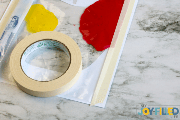 Apple Sensory Painting Activity - My Joy-Filled Life