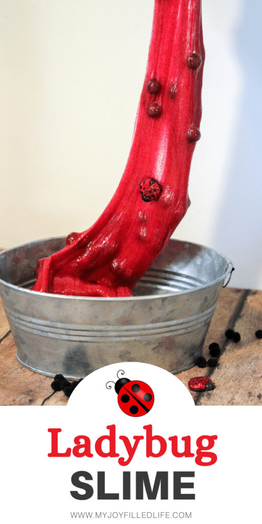 Ladybug Slime - My Joy-Filled Life
