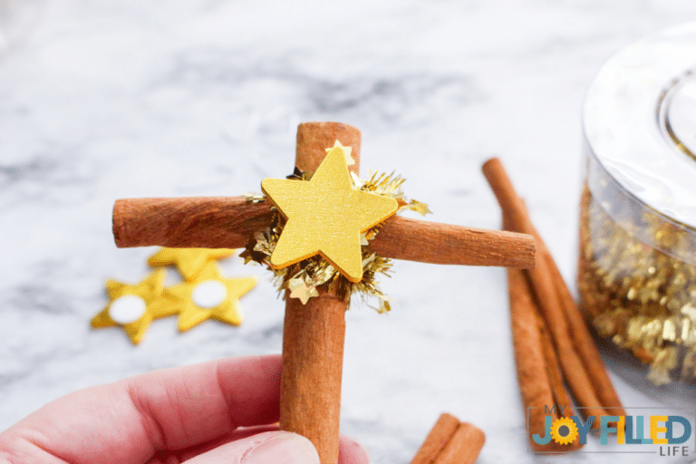 Cinnamon Stick Cross Ornament - My Joy-Filled Life