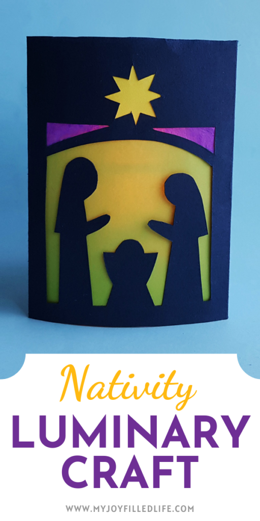 Nativity Luminary - My Joy-Filled Life