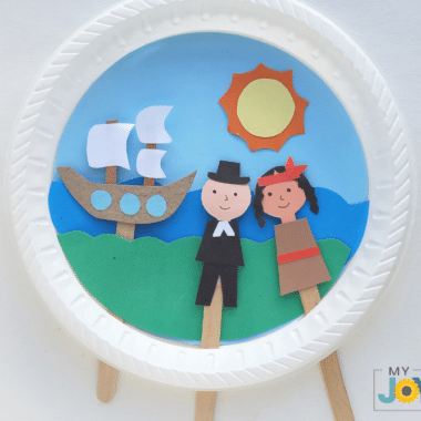 Pilgrims Paper Plate Craft - My Joy-Filled Life