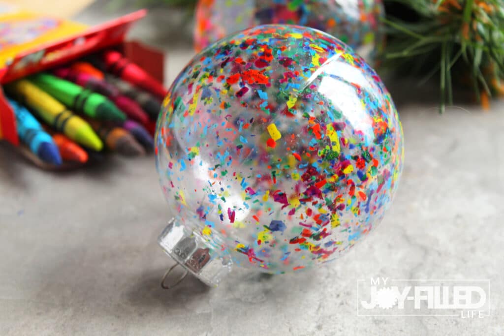 Melted Crayon Ornaments - My Joy-Filled Life