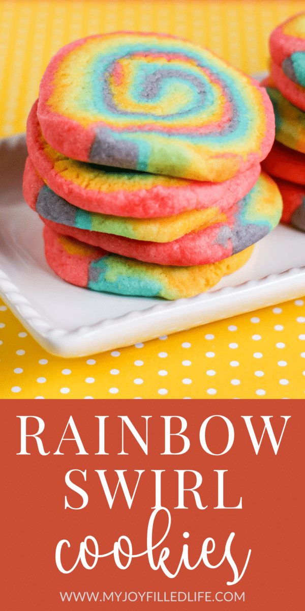 Rainbow Swirl Cookies - My Joy-Filled Life