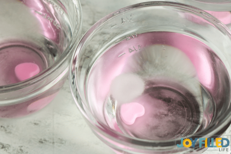 Dissolving Candy Hearts Experiment - My Joy-Filled Life