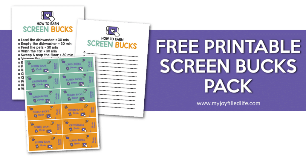 Five Ways to Control Screen Time in Your Home - My Joy-Filled Life