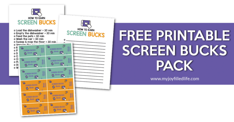 Five Ways to Control Screen Time in Your Home - My Joy-Filled Life