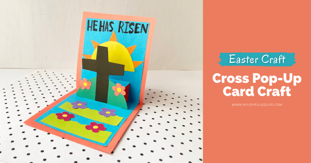 Cross Pop-Up Card Craft - My Joy-Filled Life