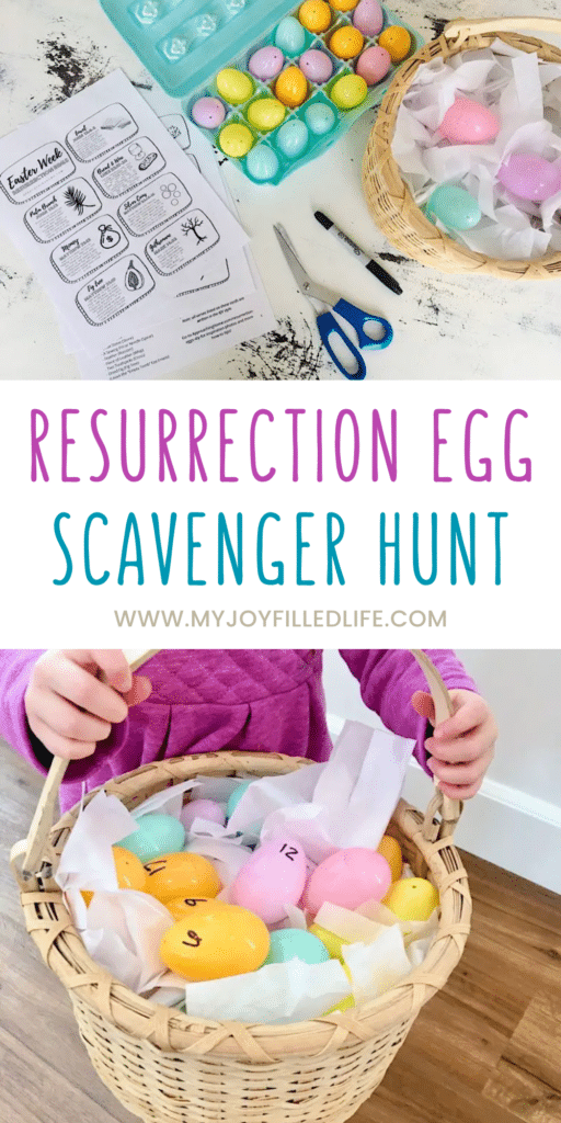 Resurrection Egg Scavenger Hunt - My Joy-Filled Life