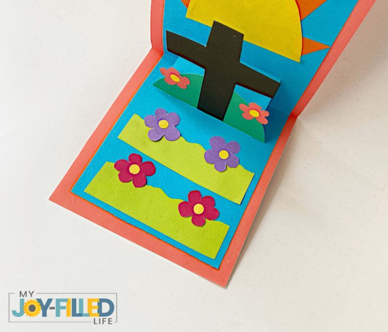 Cross Pop-Up Card Craft - My Joy-Filled Life