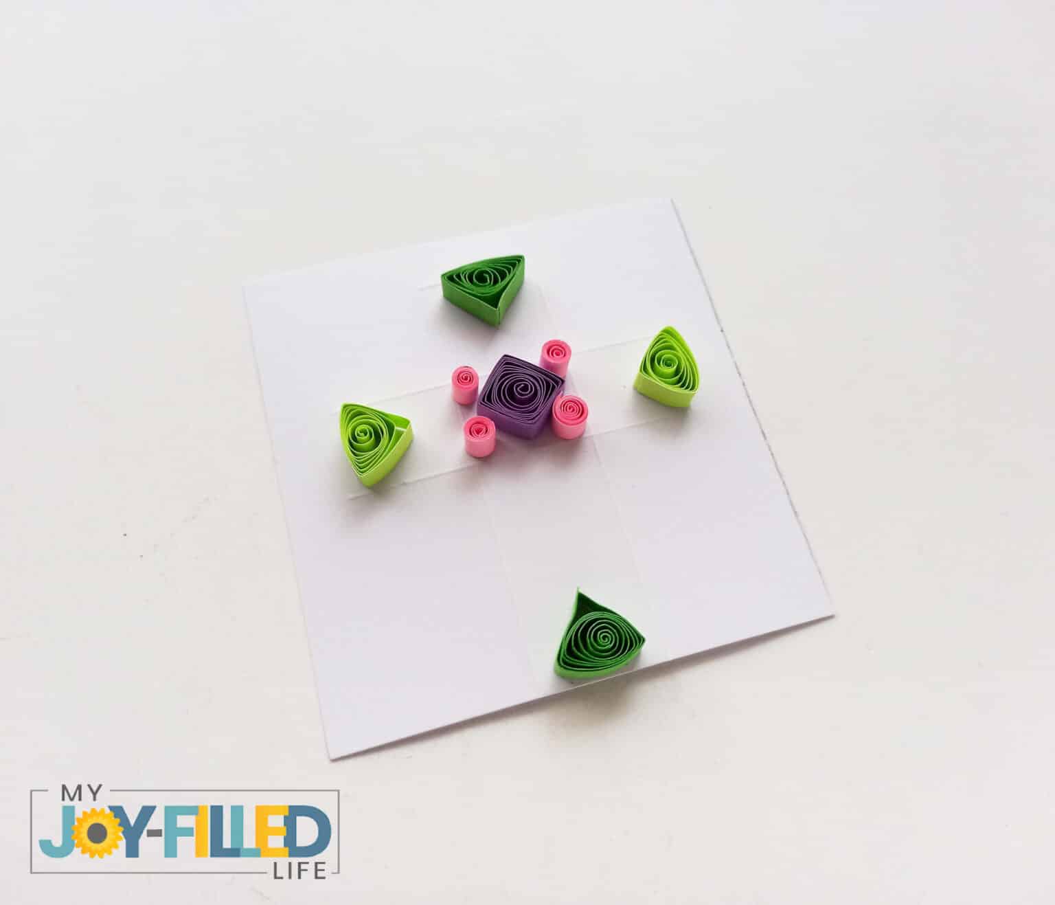 Quilled Paper Cross Craft for Kids - My Joy-Filled Life