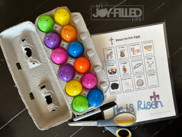 Printable Resurrection Eggs - My Joy-Filled Life