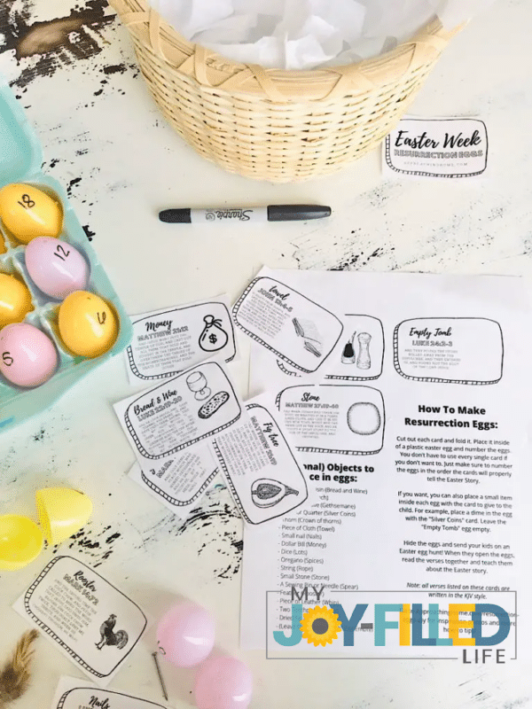 Make Your Own Resurrection Eggs - My Joy-Filled Life