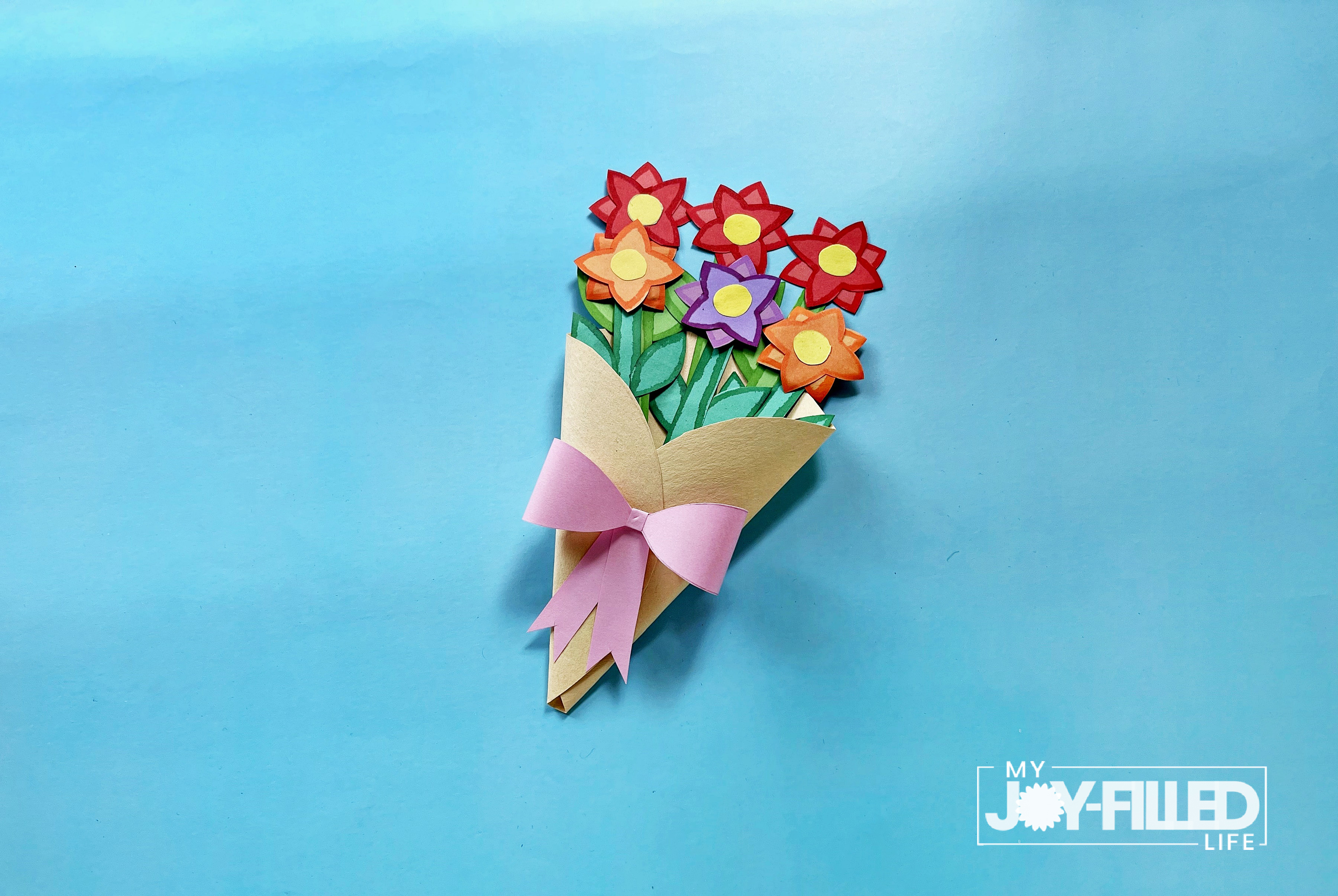 Flower Bouquet Craft - My Joy-Filled Life