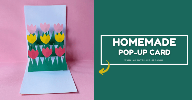 Tulip Pop-Up Card - My Joy-Filled Life
