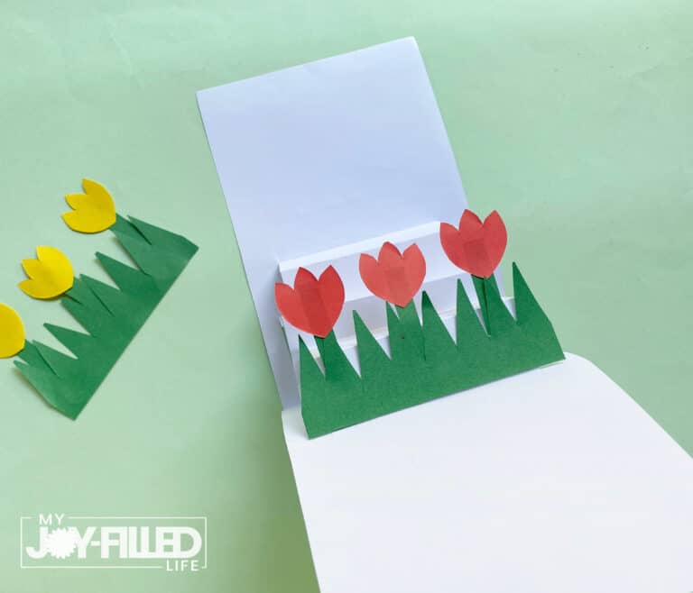Tulip Pop-Up Card - My Joy-Filled Life