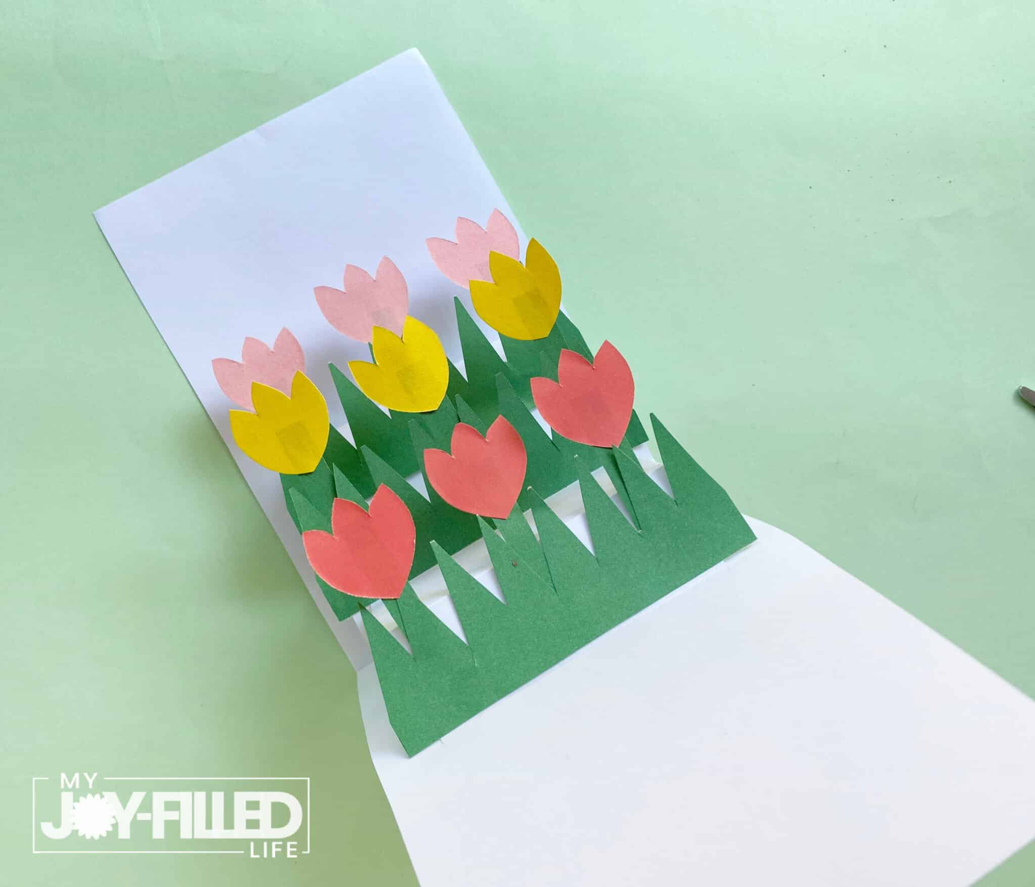 Tulip Pop-Up Card - My Joy-Filled Life