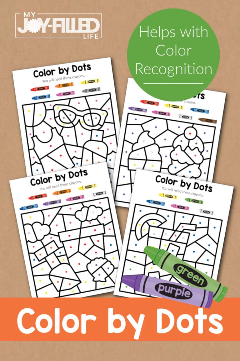 Fun and Educational Color by Code Worksheets for Preschoolers - My Joy ...