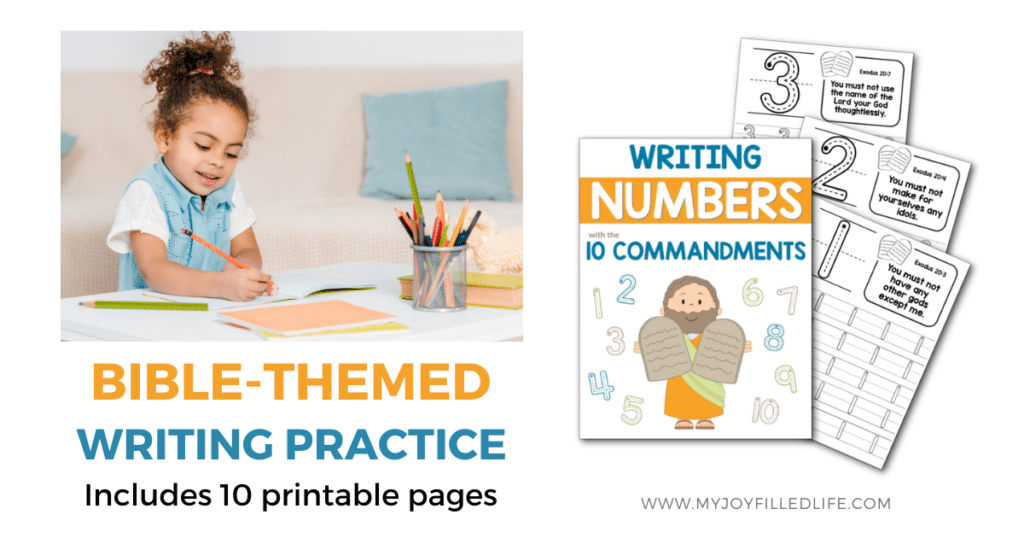Ten Commandments Writing FB 2 - My Joy-Filled Life