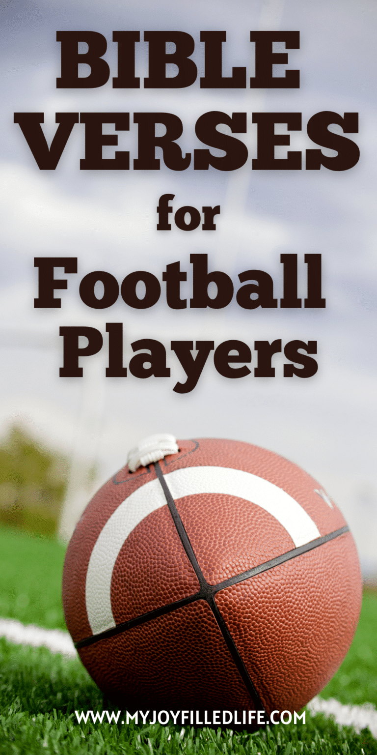 Bible Verses for Football Players