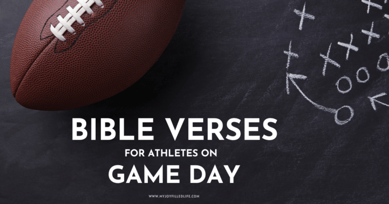 Bible Verses for Athletes on Game Day