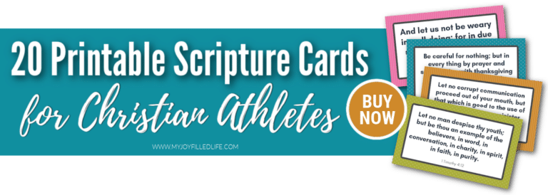 Bible Verses for Athletes on Game Day