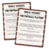 Bible Verses for Football Players