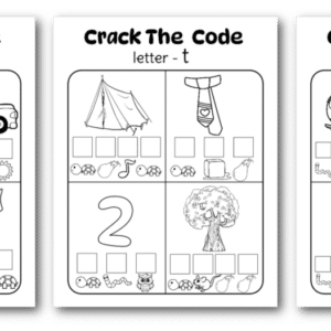 Alphabet Crack the Code Worksheets - My Joy-Filled Life