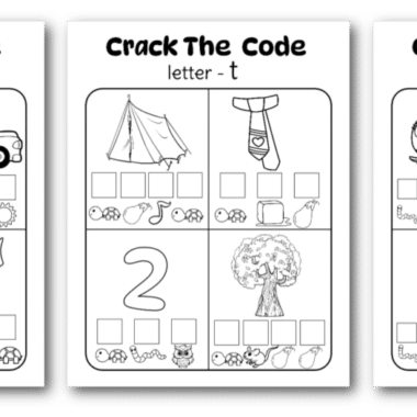 Alphabet Crack the Code Worksheets - My Joy-Filled Life